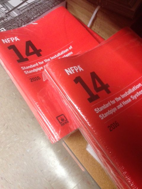 NFPA 14, 2016 Edition - Sprinkler Age