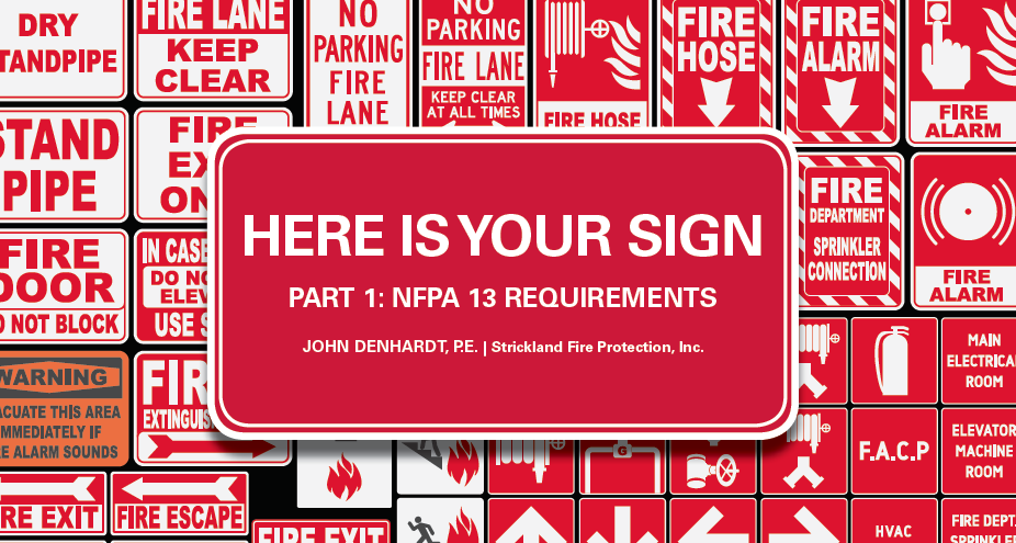 Here Is Your Sign - Sprinkler Age